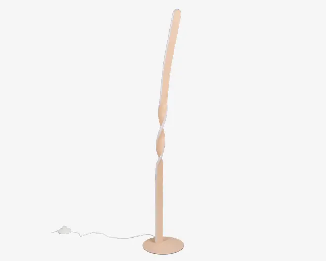Gulvlampe Ginko sand LED H.110 cm | Daells Bolighus